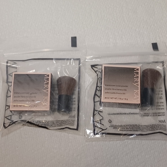 Mary Kay | Makeup | Mary Kay Mini Translucent Loose Powder With Brush ...